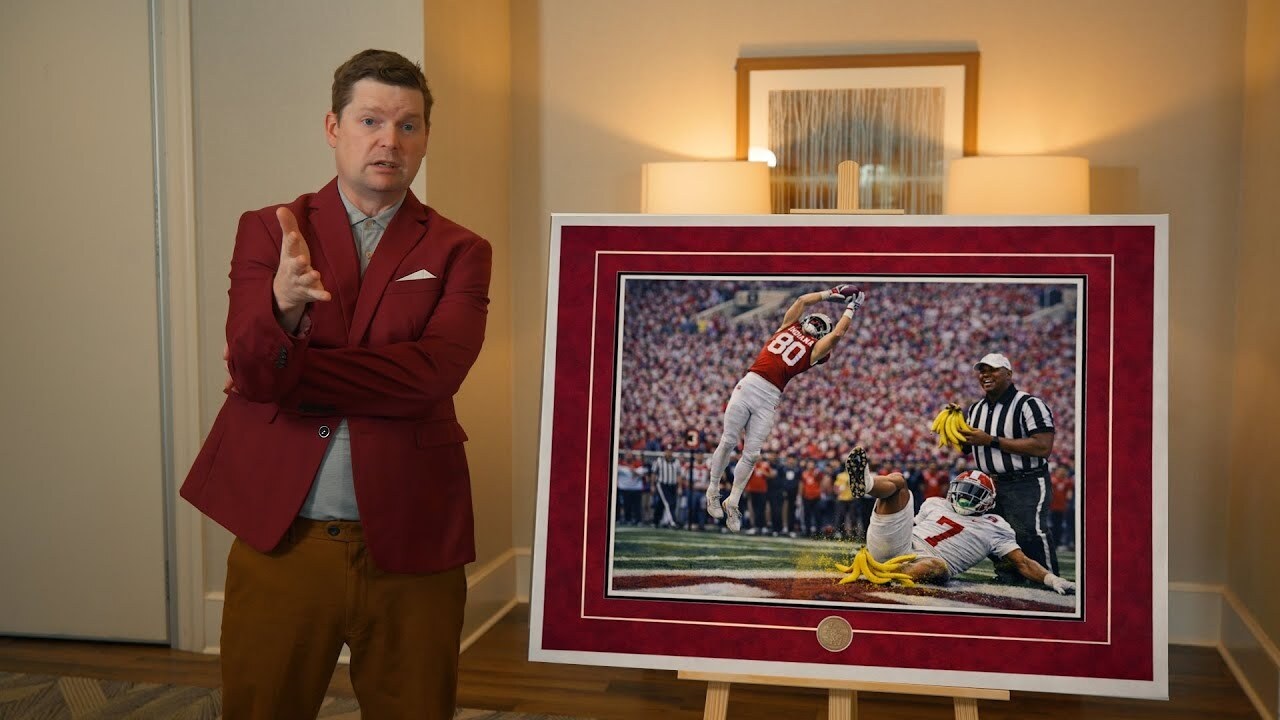 After that Rose Bowl, Daniel Moore Gotta Paint Something