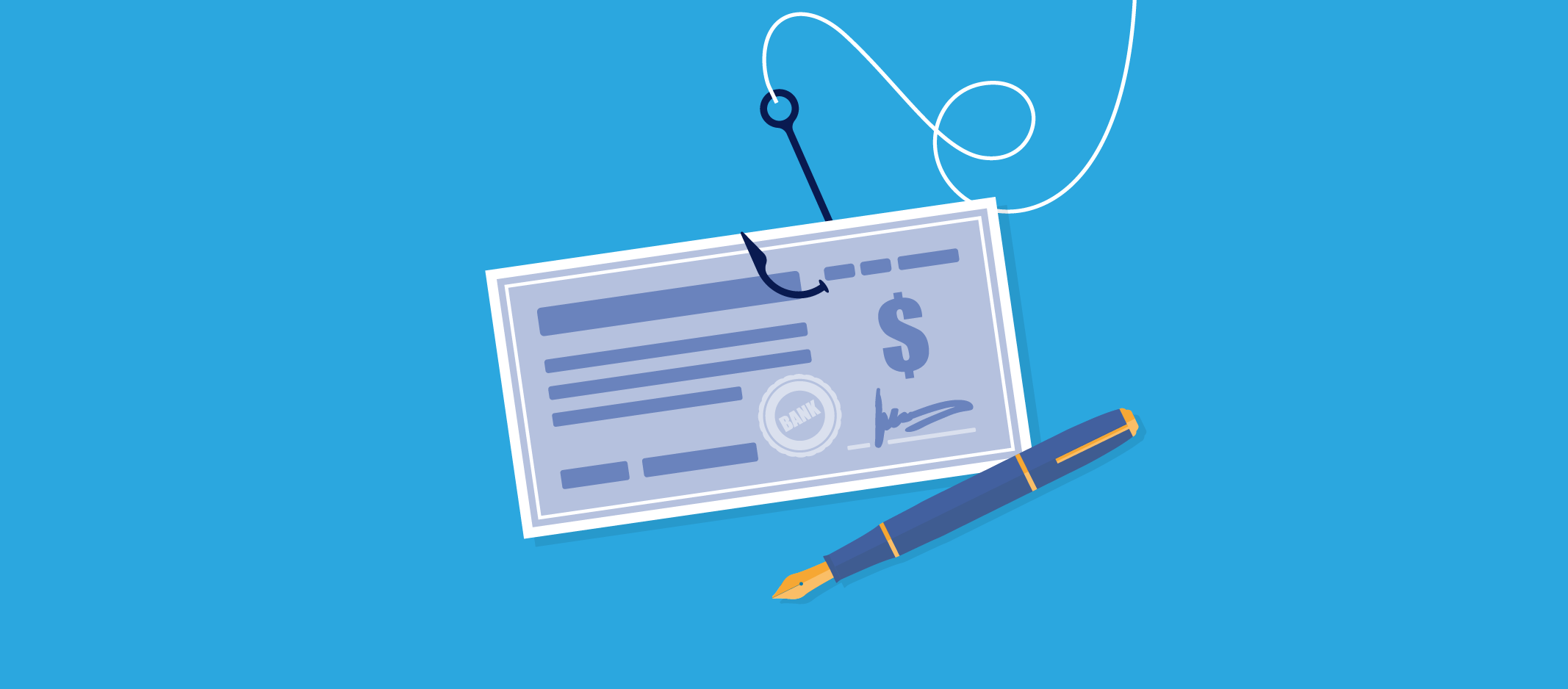 Check Washing and Check Theft Scams